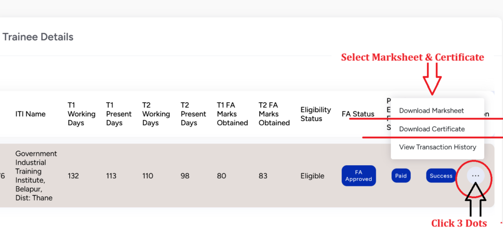 ITIMarksheet - ITI Exam Free Learning Portal
